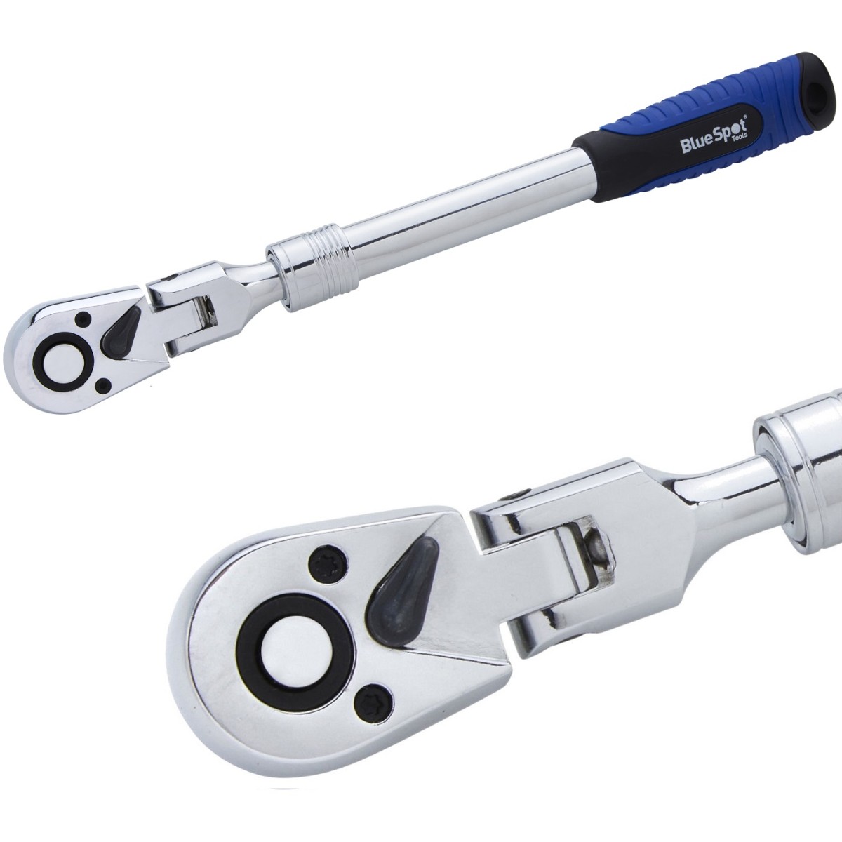 Blue Spot Tools 1/2 inch Telescopic Flexible Hinged Socket Ratchet ...