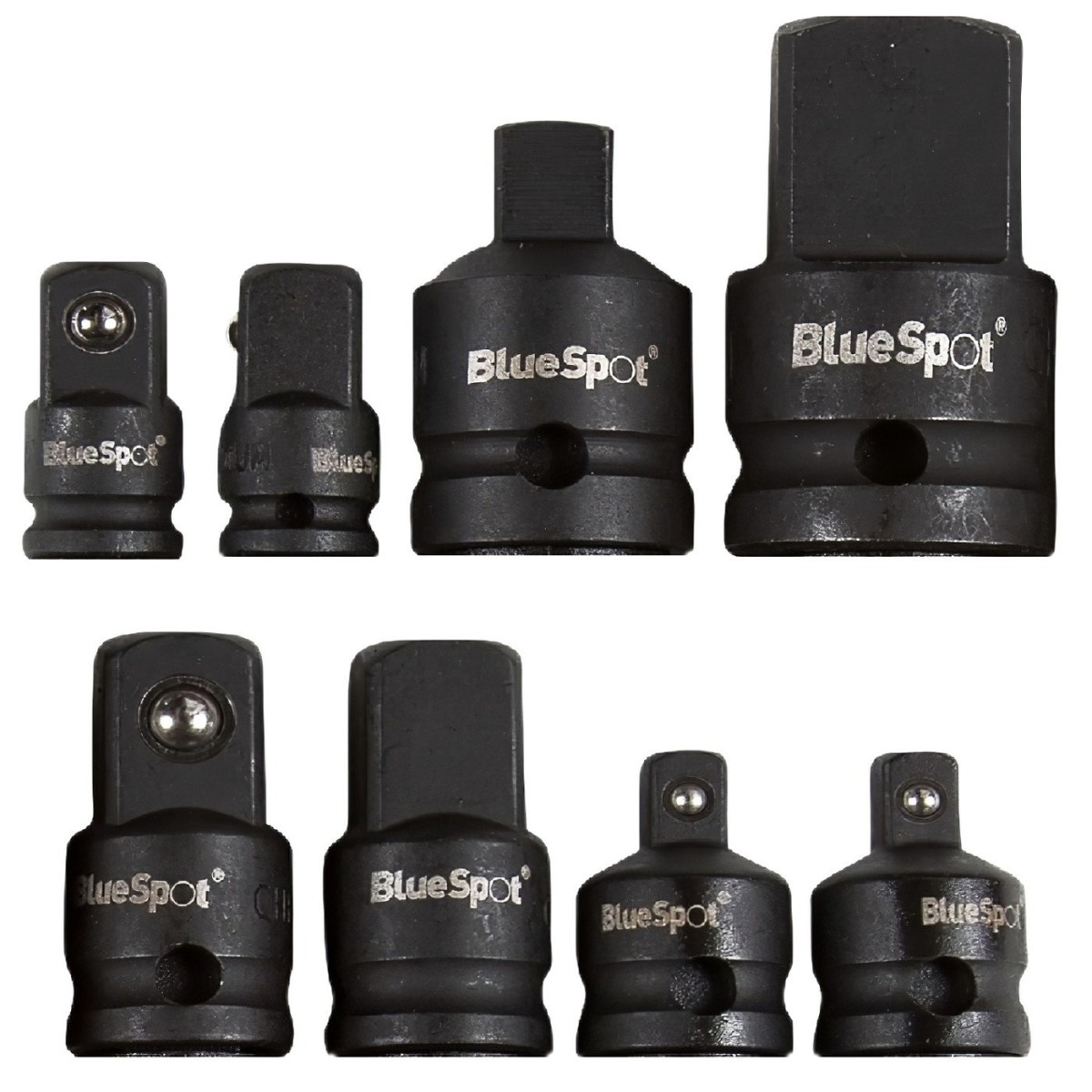 Blue Spot Tools Impact Socket Adaptor 8pc Set 1/4" to 3/4" 02080 ...