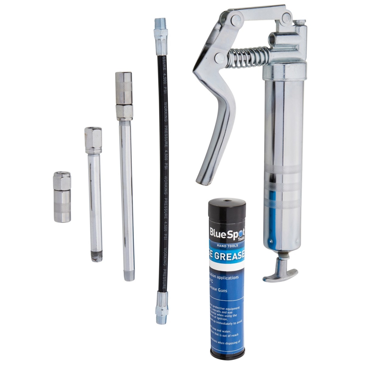Blue Spot Tools Pistol Grip Grease Gun 120cc Capacity 07961 Bluespot ...