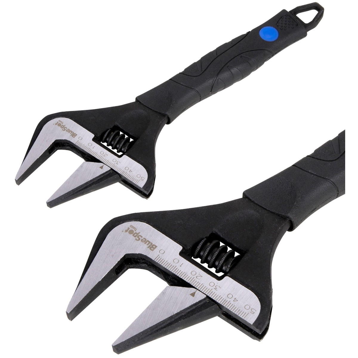 Blue Spot Tools 10 Inch Wide Jaw CV Adjustable Wrench 06112 Bluespot ...