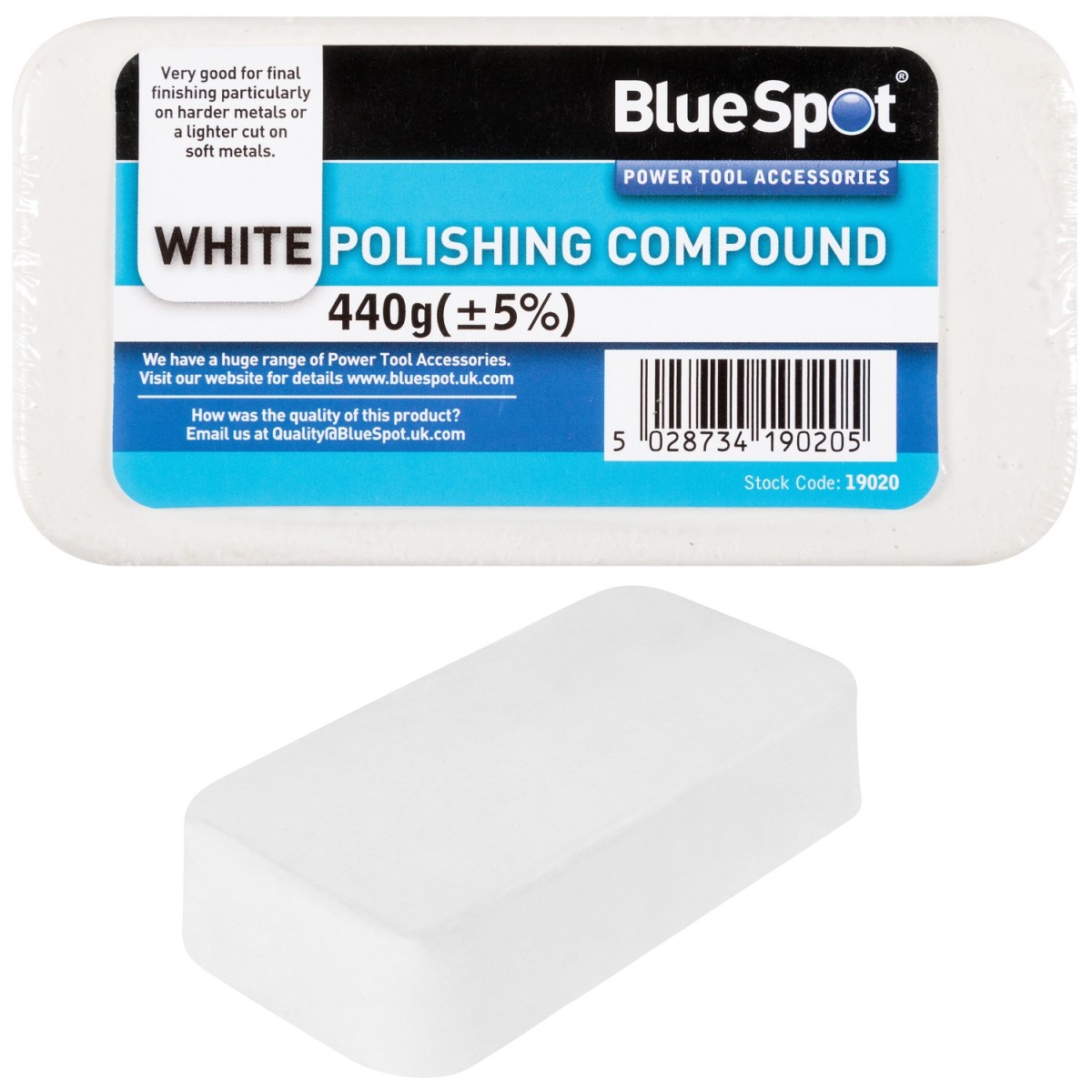 Blue Spot Tools White Polishing Compound Final Finish 19020 Bluespot ...