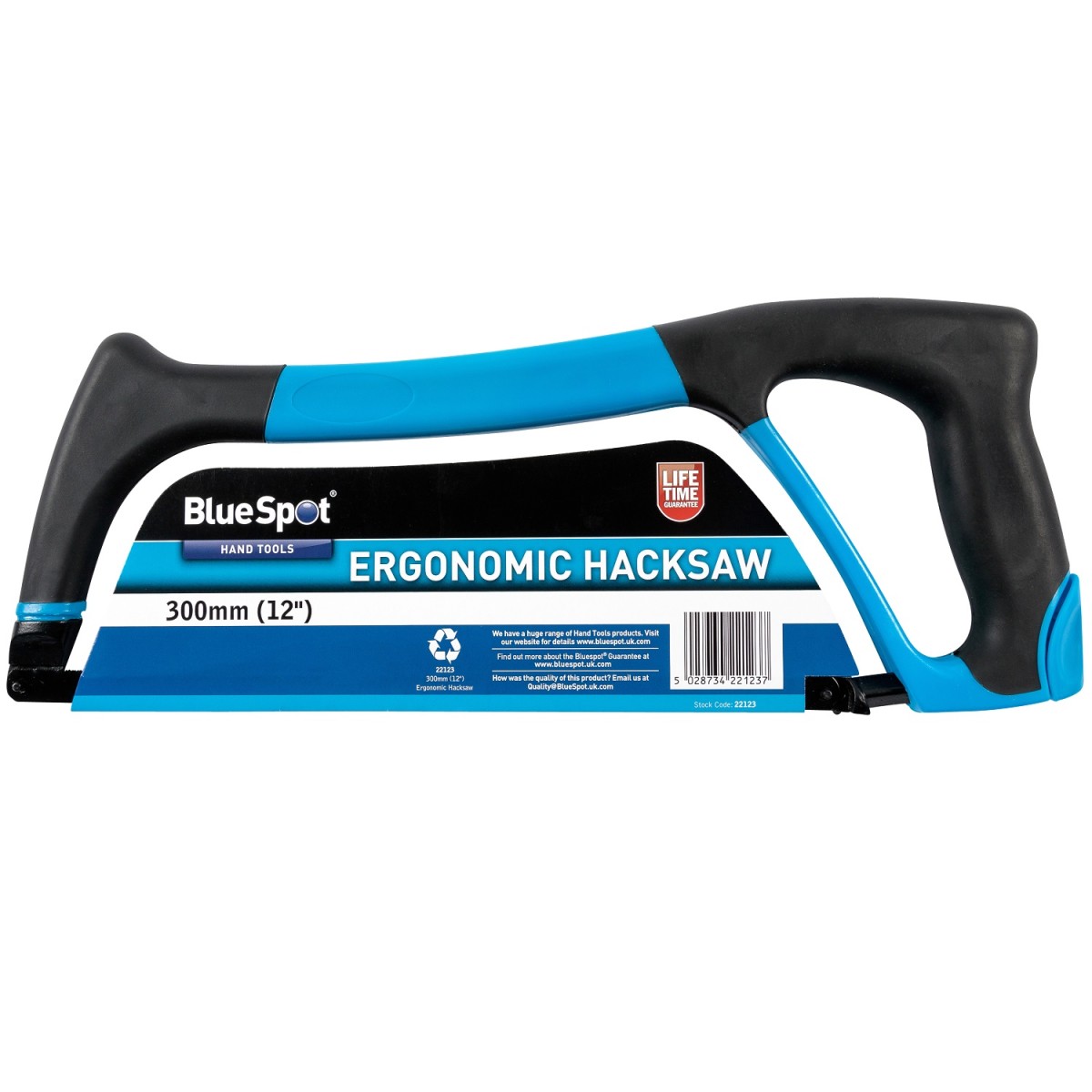 Blue Spot Tools Ergonomic Hacksaw 300mm 22123 Bluespot | Sealants and ...