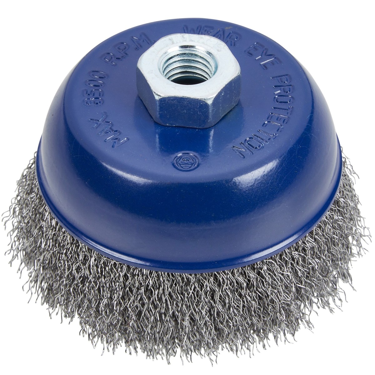 Blue Spot Tools 100mm 4 Inch Crimped Wire Cup Brush 19218 Bluespot ...
