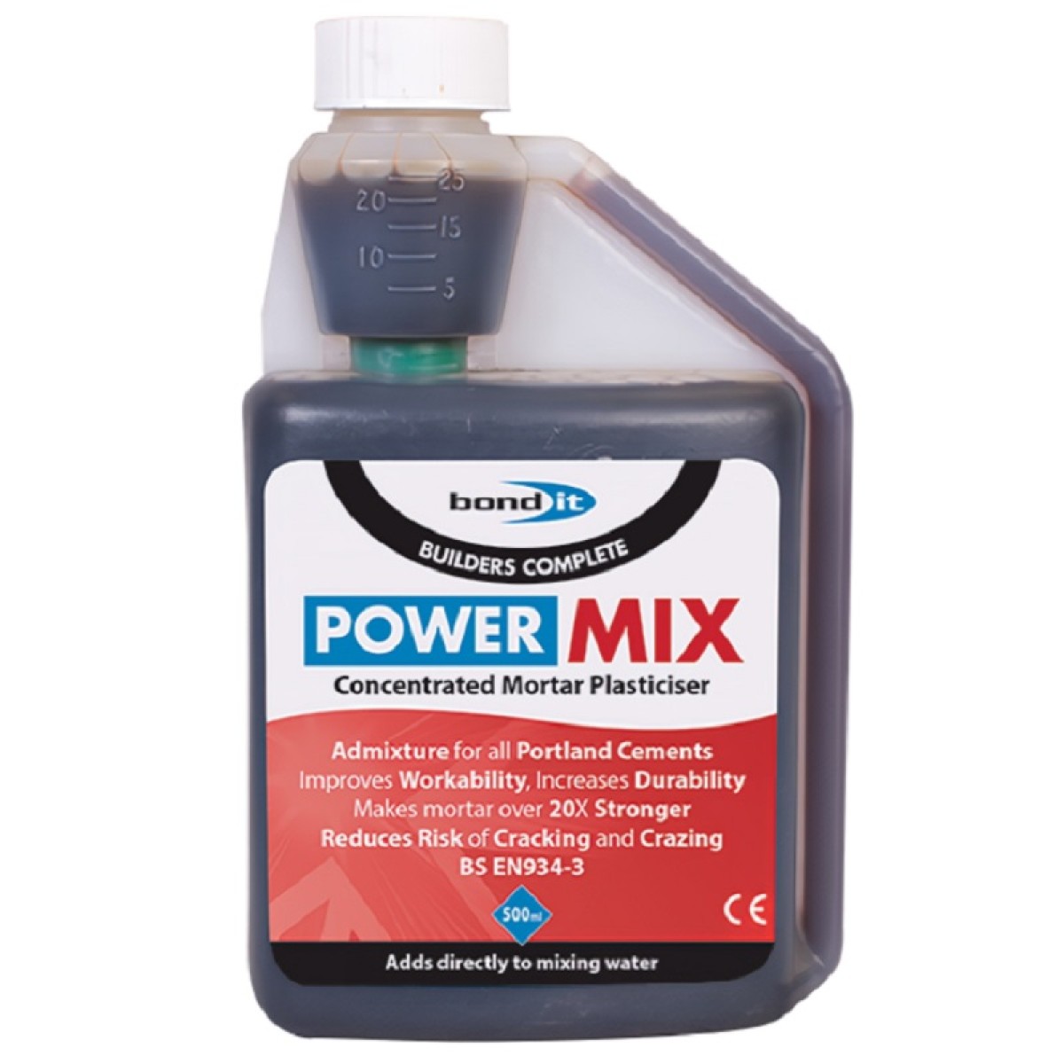 Bond It Power Mix 500ml Concentrated Mortar Plasticiser POWM05 ...