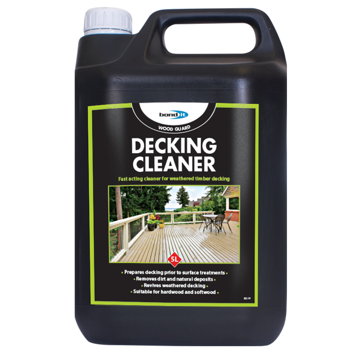 Bond It Drive Alive Garden Wood Decking Cleaner 5 Litre BDDCL5 ...