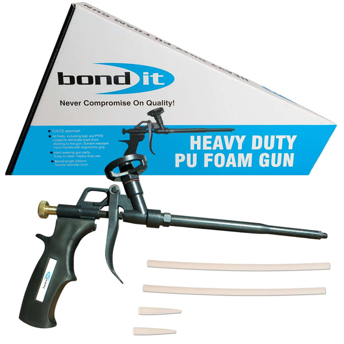 Bond-it Pro Heavy Duty AK45 Expanding Foam Applicator Gun Full Kit ...