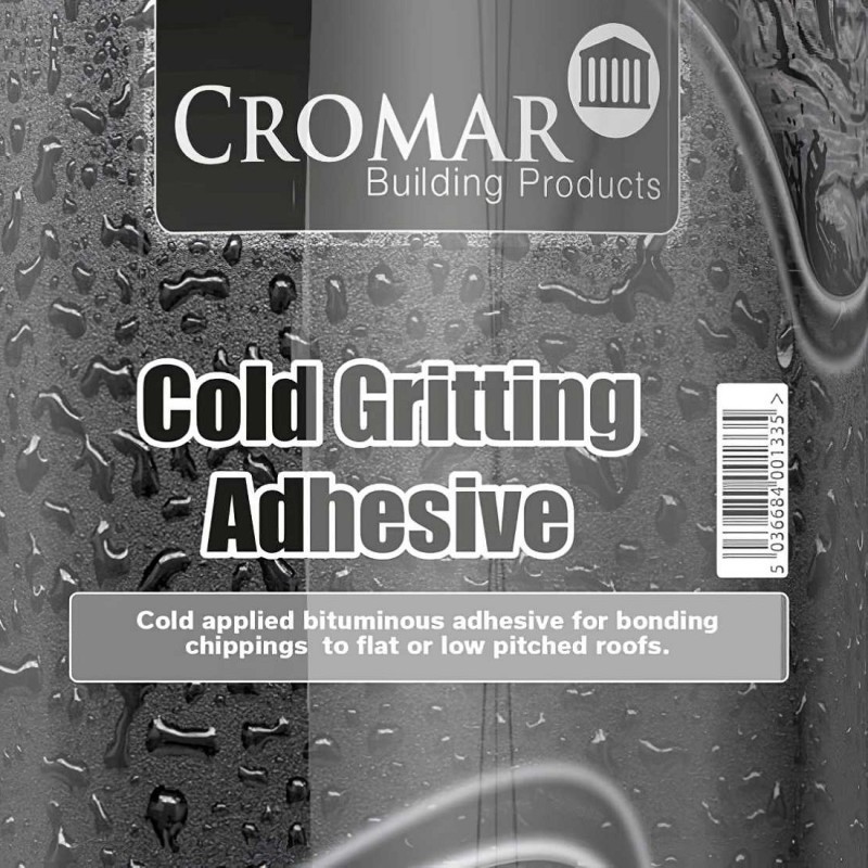 Cromar Flat Roof Cold Gritting Chipping Adhesive 5 Litre ACG-501 ...