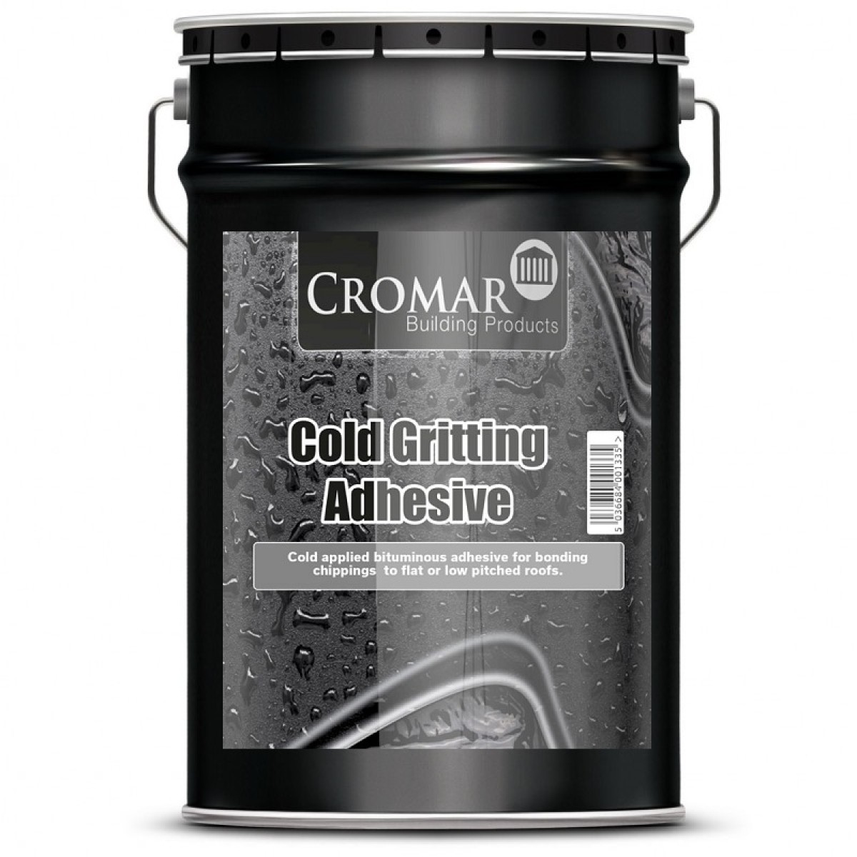 Cromar Flat Roof Cold Gritting Chipping Adhesive 25 Litre ACG-601 ...