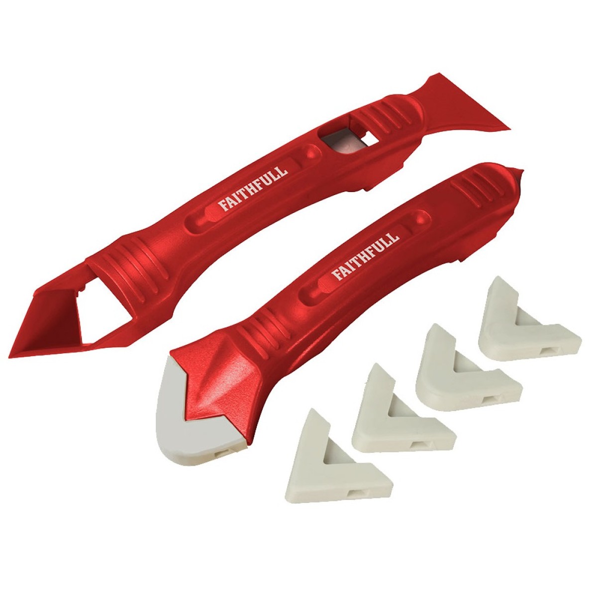 Faithfull Silicone Sealant Removal Finishing Smoothing Set FAITLSILKIT ...