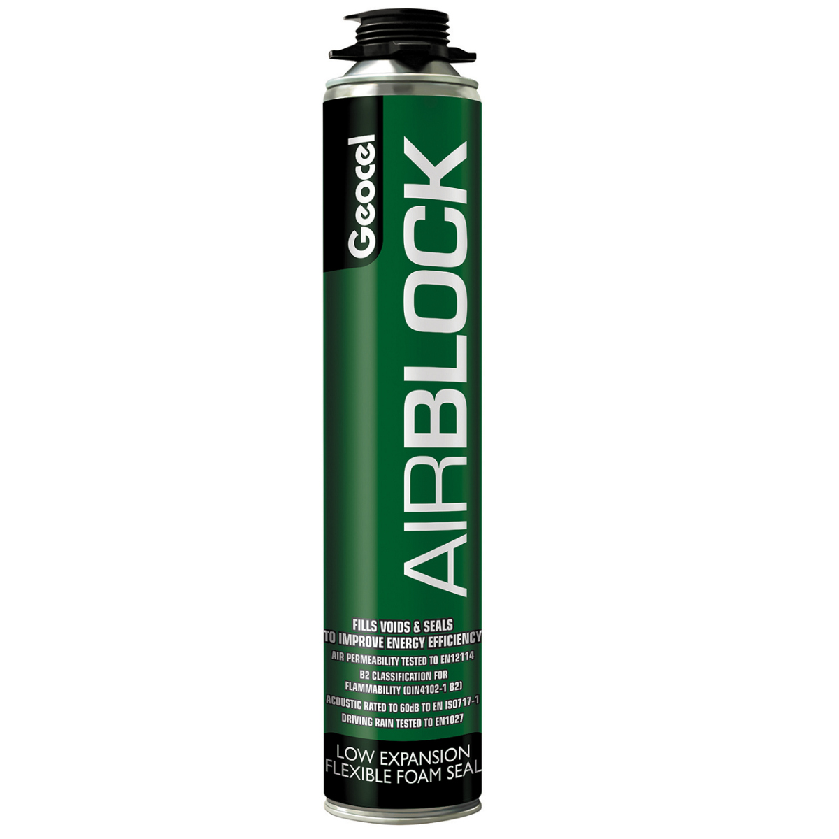 Geocel AirBlock B2 Fire Rated Air Block Test Acoustic Expanding Foam ...