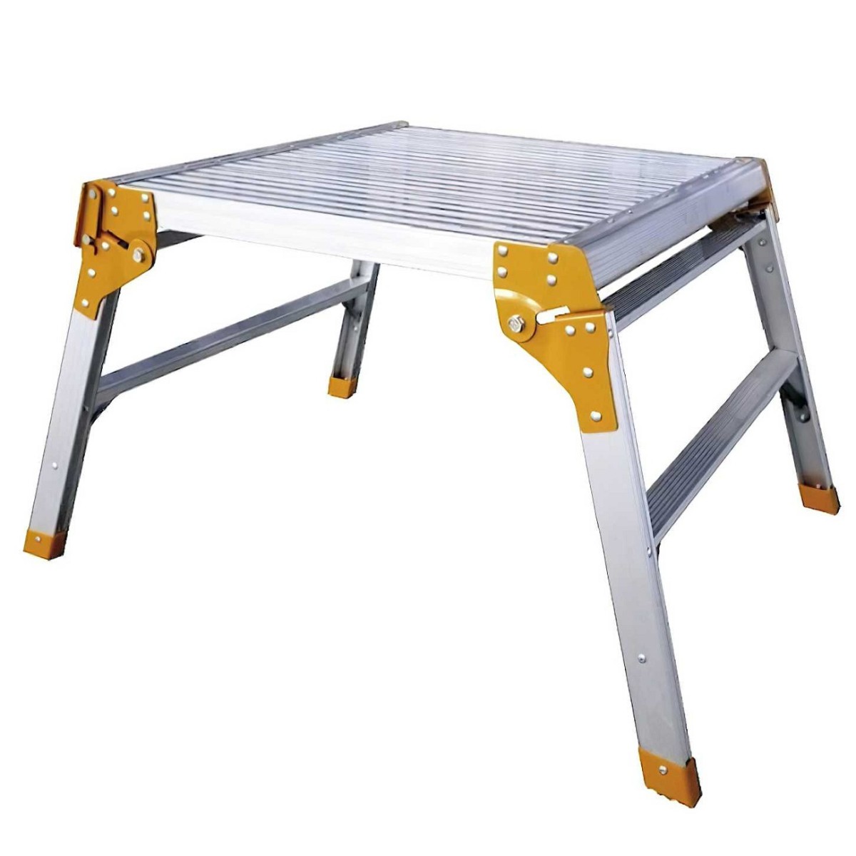 Prodec Folding 600mm x 600 Aluminium Work Platform Heavy Duty Hop Up ...
