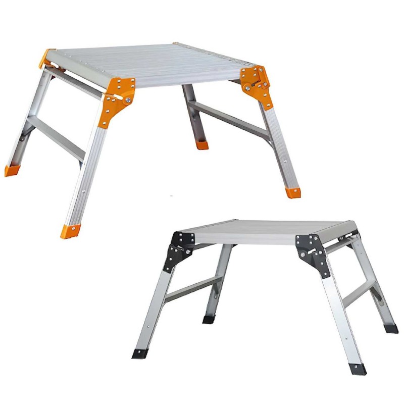 Prodec Folding 600mm x 600 Aluminium Work Platform Heavy Duty Hop Up ...