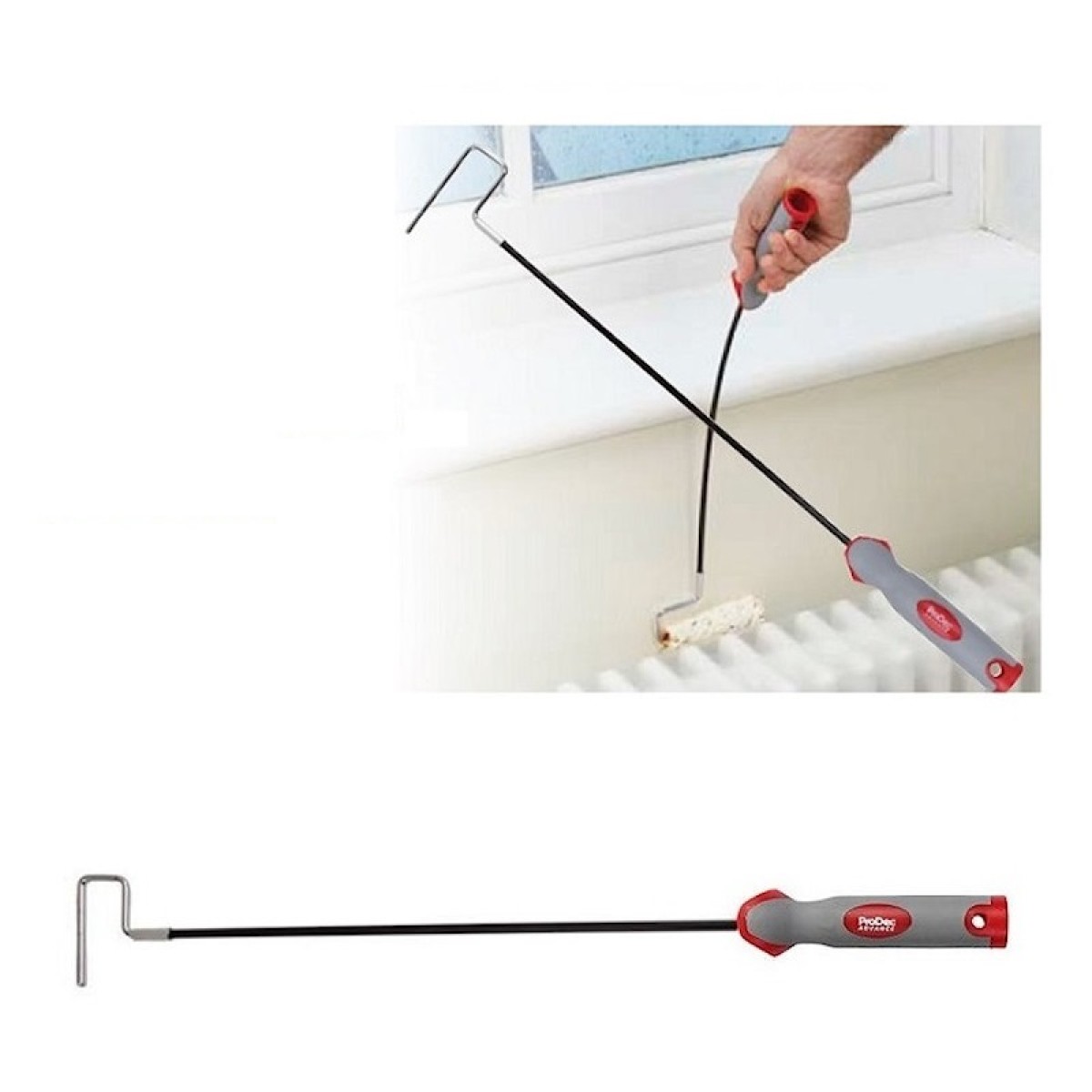 Prodec Flexible 24 inch Long Arm Mini Radiator Roller Frame ARFR004 ...