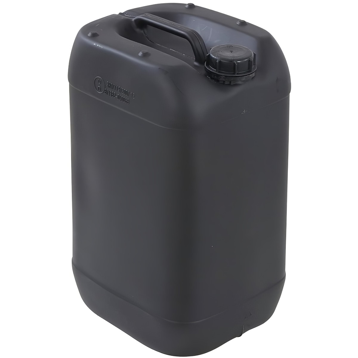 25 Litre Plastic Water Storage Container Drum Black Can Liquid ...