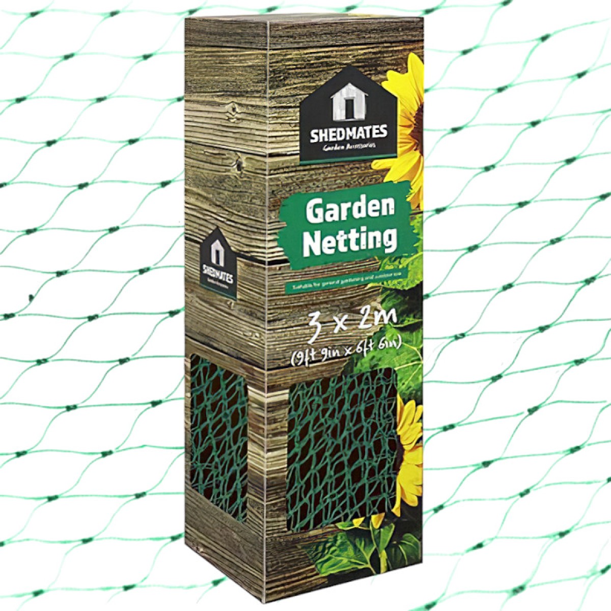 Shedmates Garden Plant Netting Green 3m x 2m GSNETT2 | Sealants and ...