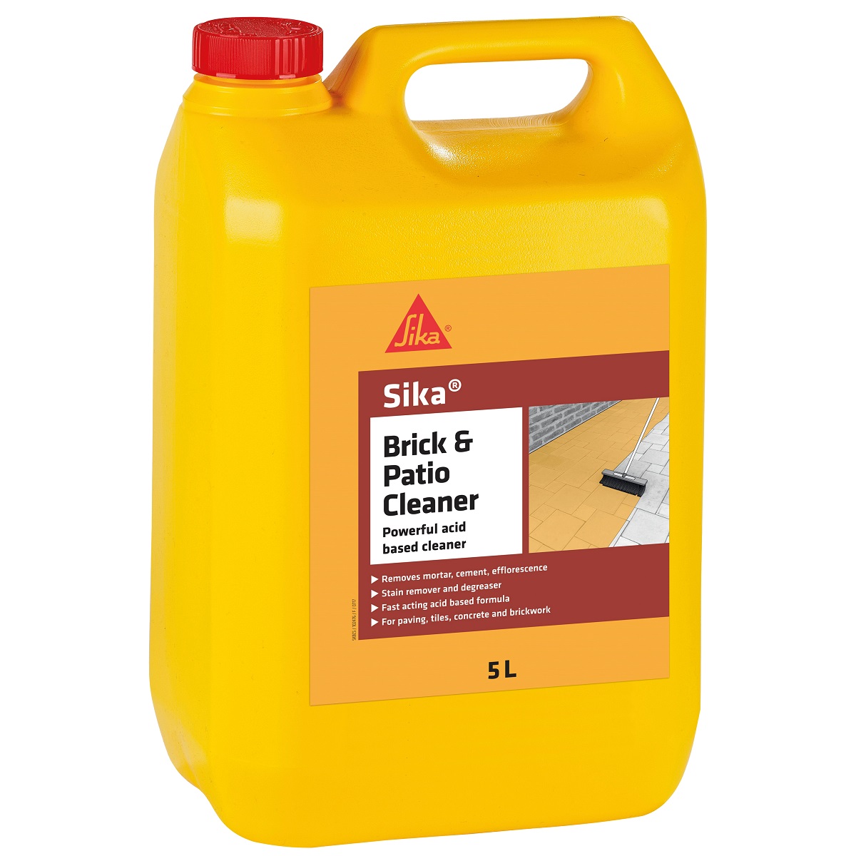 Sika Brick and Patio Masonry Cleaner 5 LITRE Acid Based 102476 SKBC5 ...