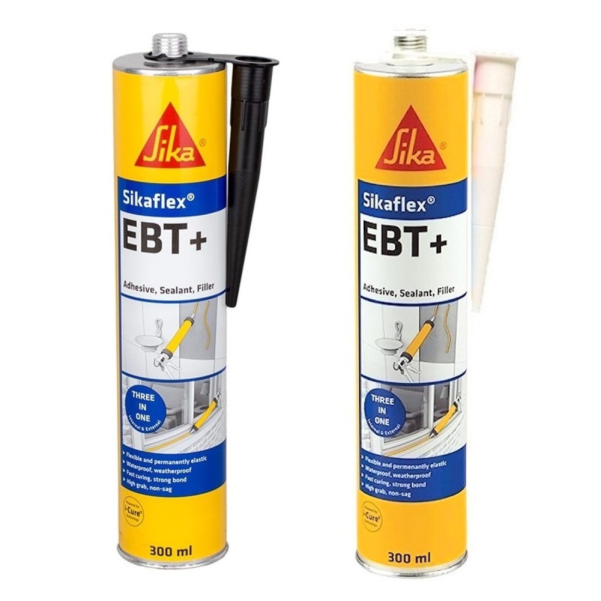 SIKA Sikaflex EBT Adhesive Sealant Beige Brown Black Grey White Clear ...