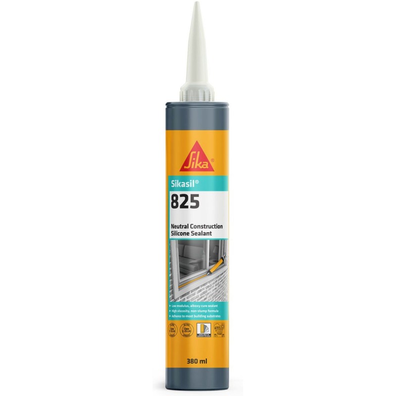 Sika Everbuild Sikasil 825 Alkoxy Neutral Coloured Silicone Sealant ...
