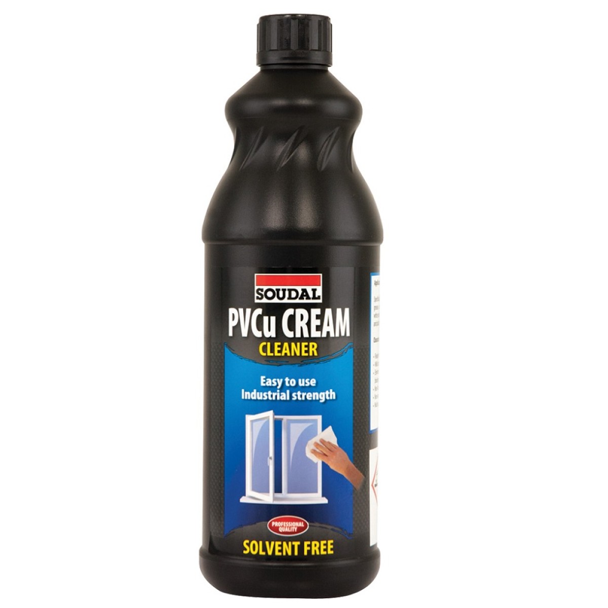 Soudal PVCu Plastic Cream Cleaner 1 Litre 113619 | Sealants and Tools ...
