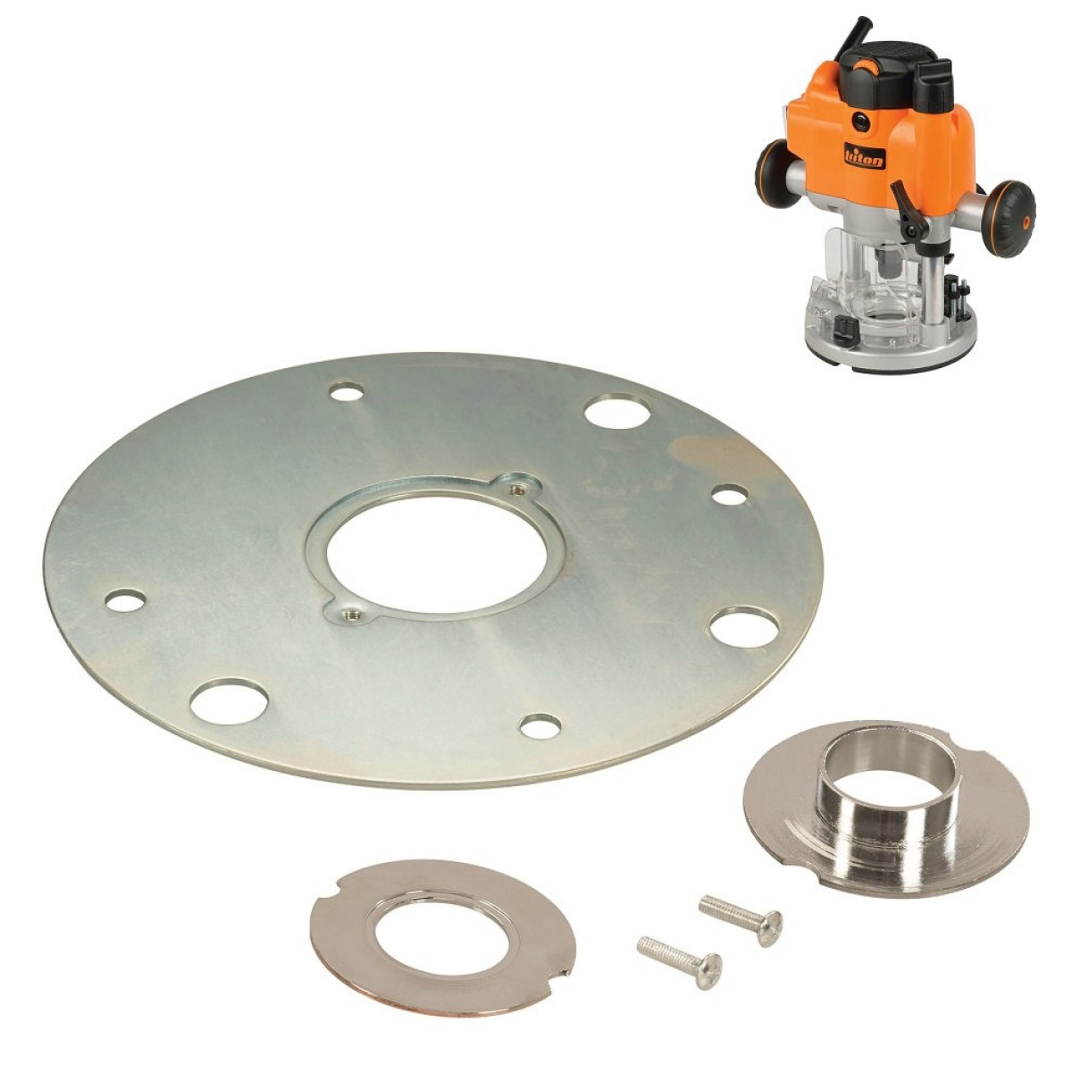 Triton TRA Template Guide Router Plate Adapter 5pc Kit 983099 ...