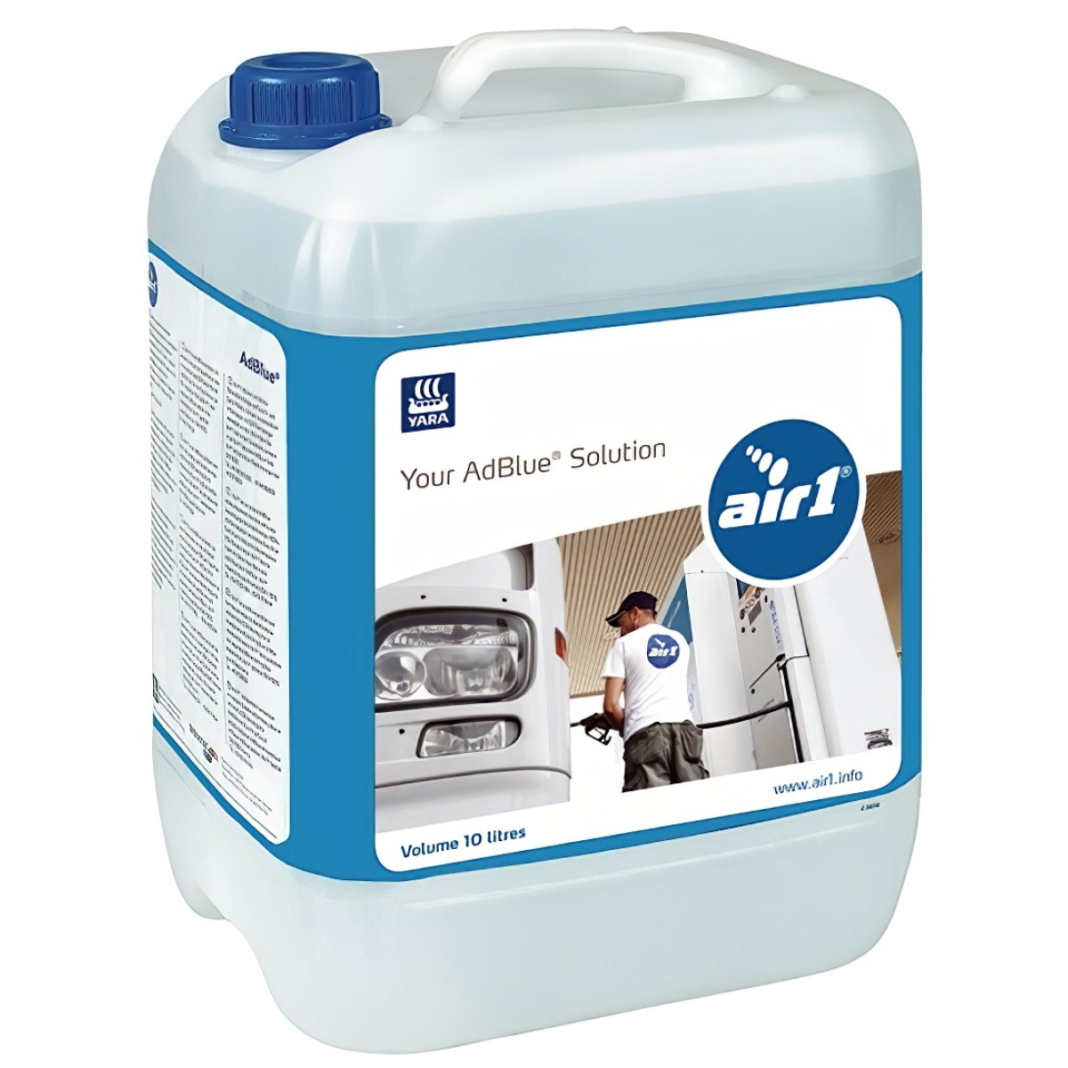 Yara Air1 ADBLUE Exhaust Fuel Solution Treatment 10 litre Additive ...