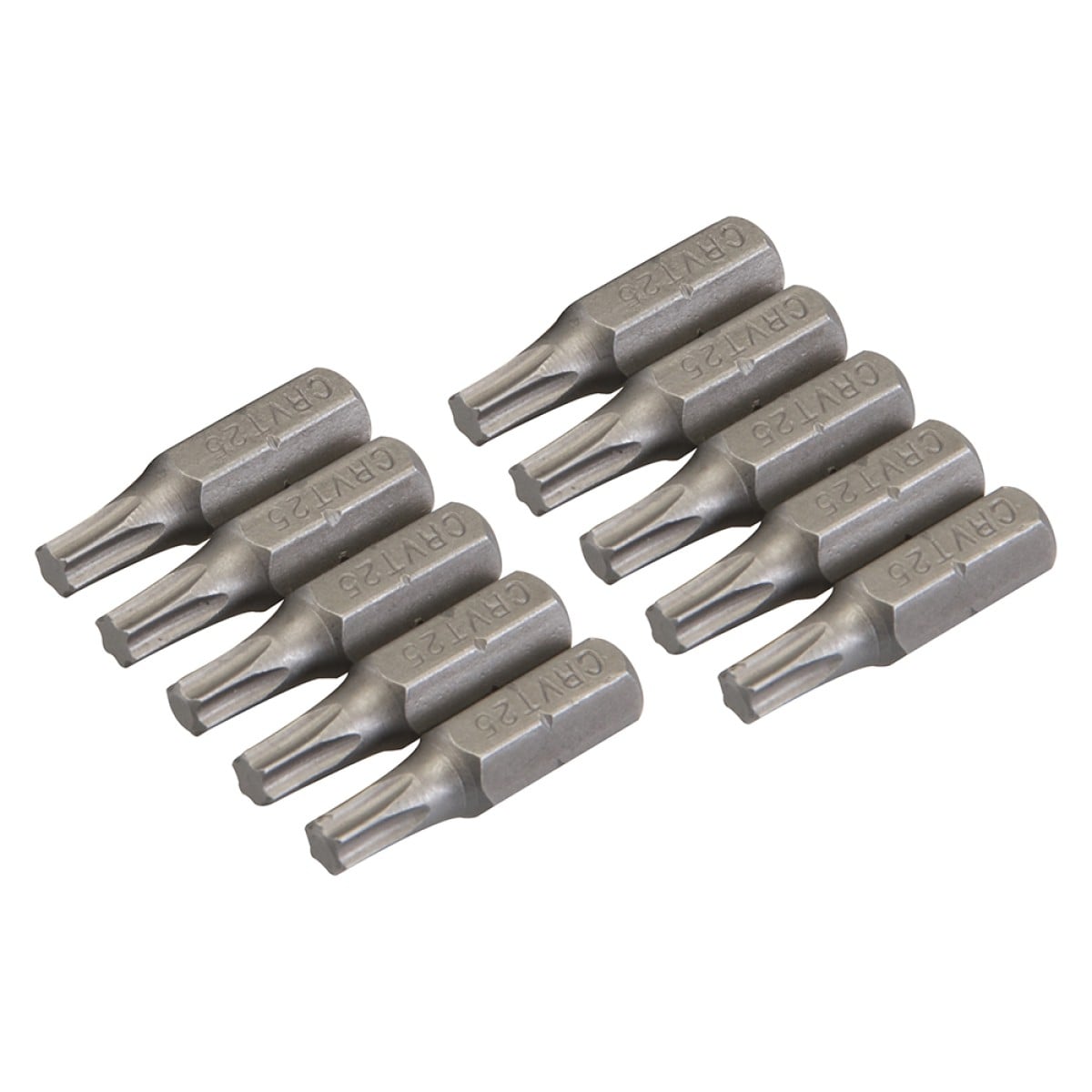 Silverline T25 CrV Screwdriver Bits 10pk T25 398775 | Sealants and ...